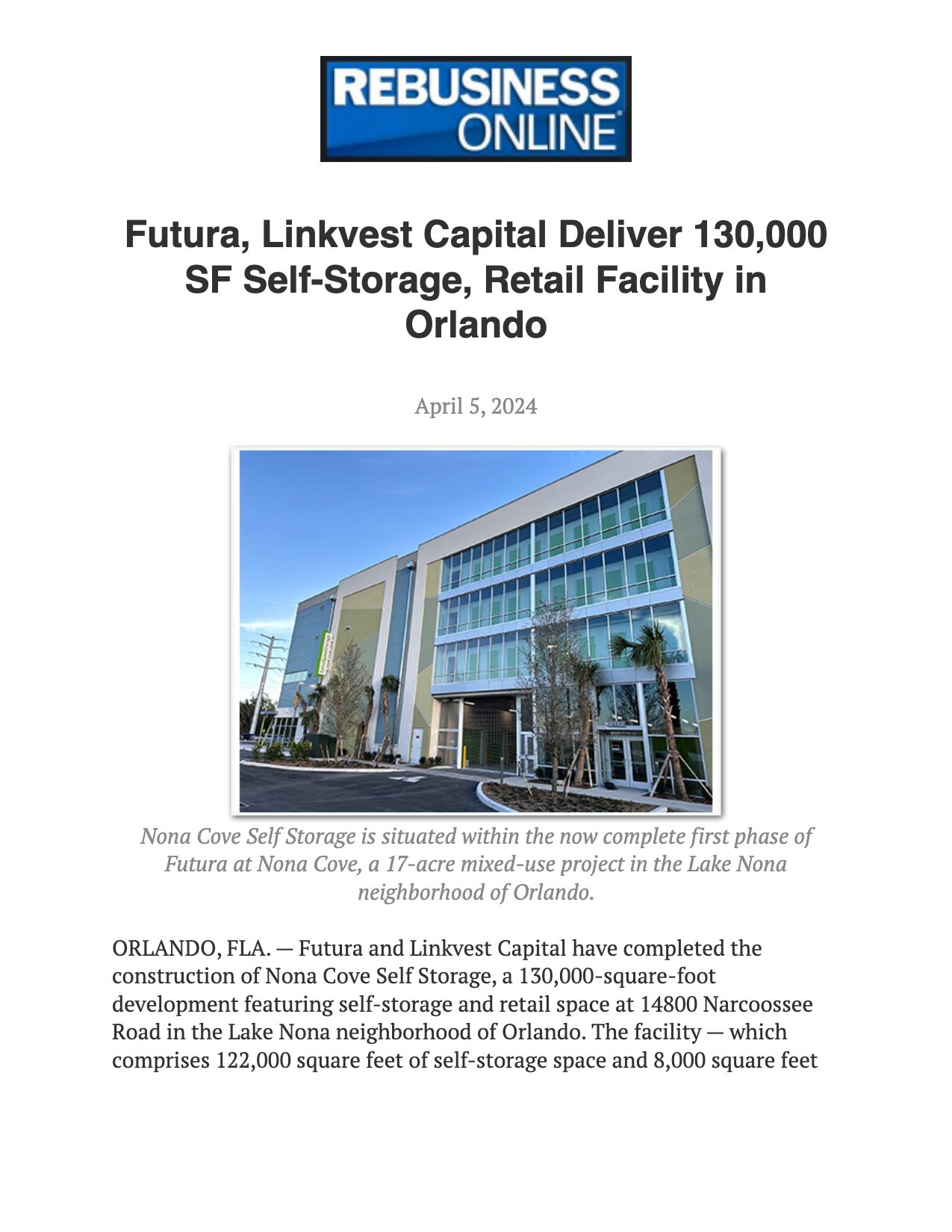 In press - Linkvest Capital
